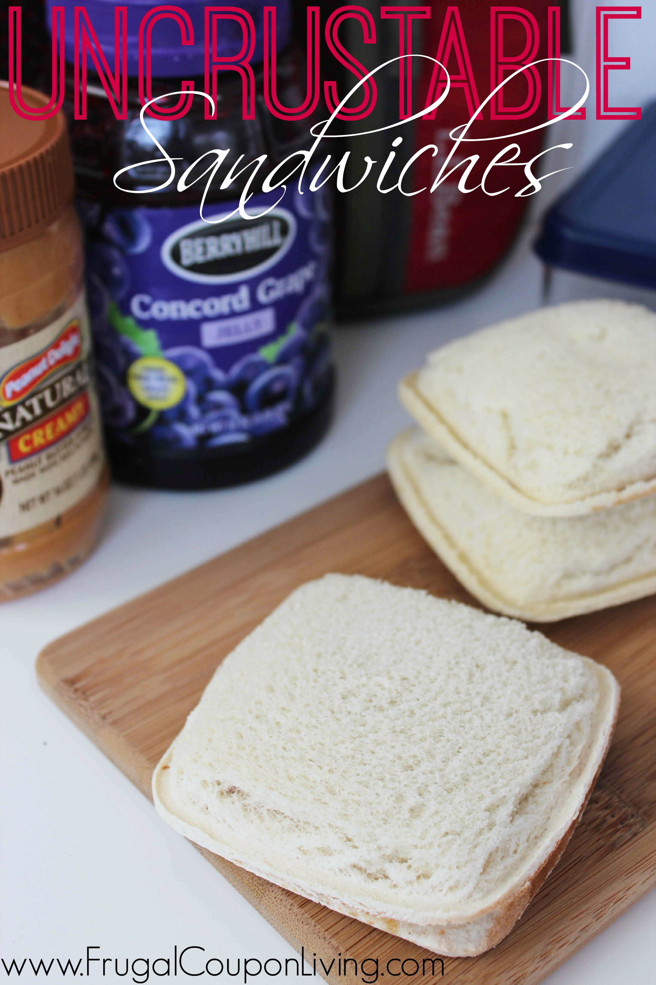 DIY Uncrustable Sandwiches - Back to School Lunch Series