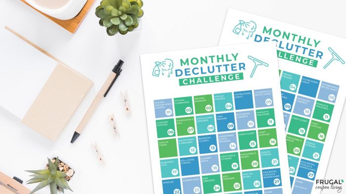 7-Day Declutter Challenge for Kids | Printable Declutter Checklist PDF